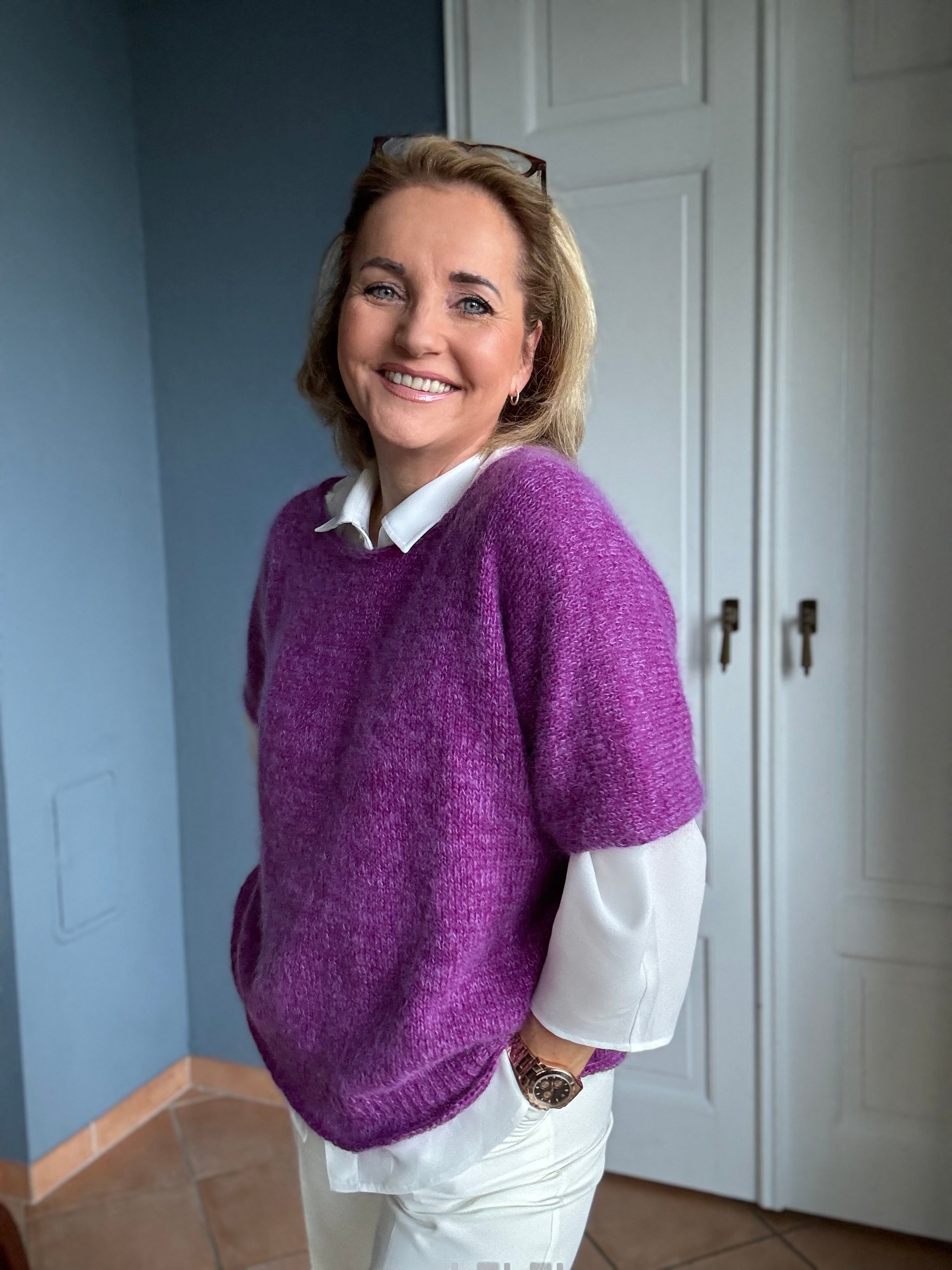 Strickanleitung Nitis Pure Pearl Pulli für Fortgeschrittene – Nitiknitti Shop